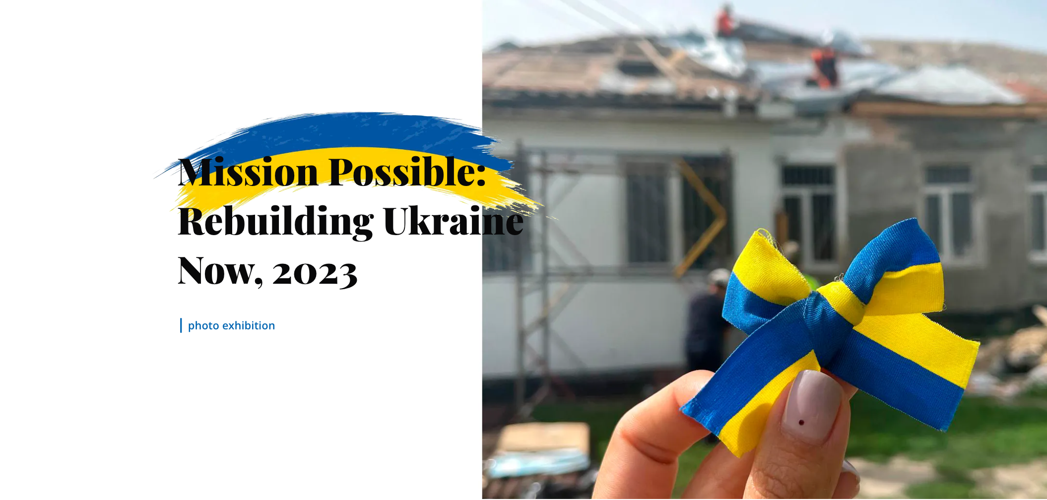 Rebuilding Ukraine Now